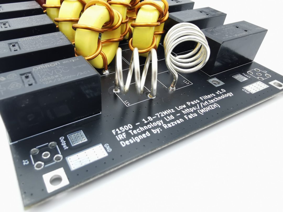 F1500 160m-4m 1500W Low Pass Filter kit | QRPblog