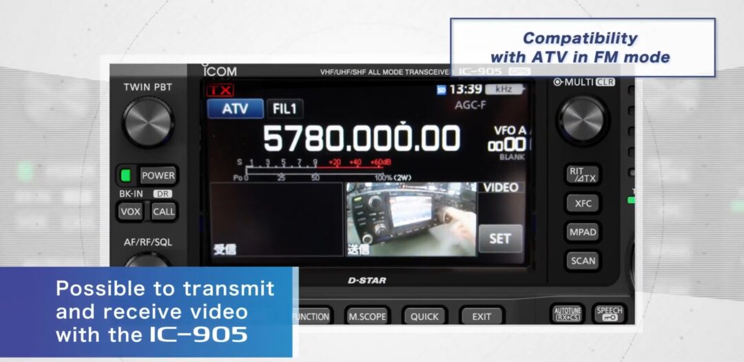 Icom IC-905 VHF/UHF/SHF SDR transceiver – 144MHz to 10GHz | QRPblog